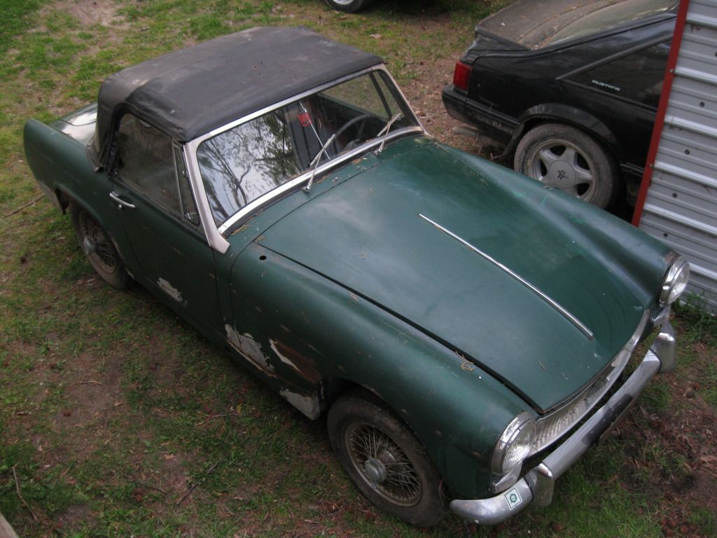 1966 midget assembly question : MG Midget Forum : The MG Experience