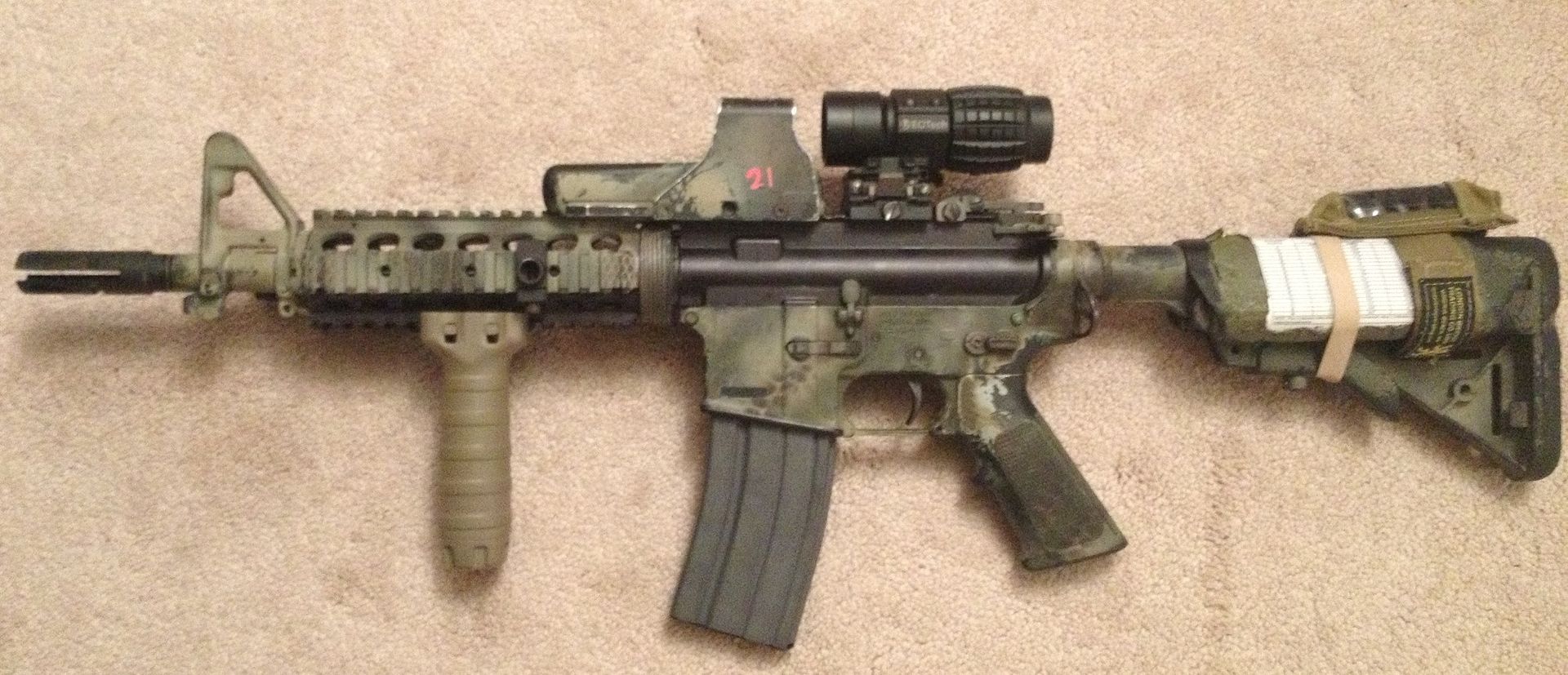 WTS Used, Beat-up, Kryloned - but still functional EOTech 552.A65 Rev ...