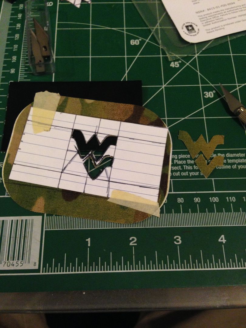 Augee's Random DIY Corner: Custom Flying WV (WVU) IR Reflective Patch ...