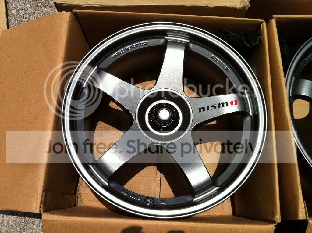 Brand New Nismo Lmgt4 18X9.5" +12 Limited Ii Edition Gt500 Gun Metal ...