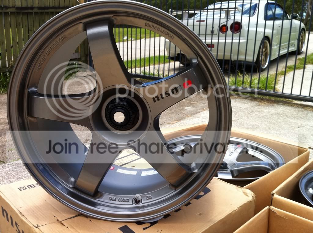 Brand New Nismo Lmgt4 18X9.5" +12 Limited Ii Edition Gt500 Gun Metal ...