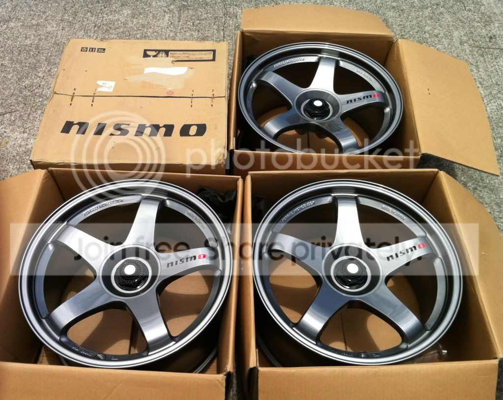 Brand New Nismo Lmgt4 18X9.5" +12 Limited Ii Edition Gt500 Gun Metal ...