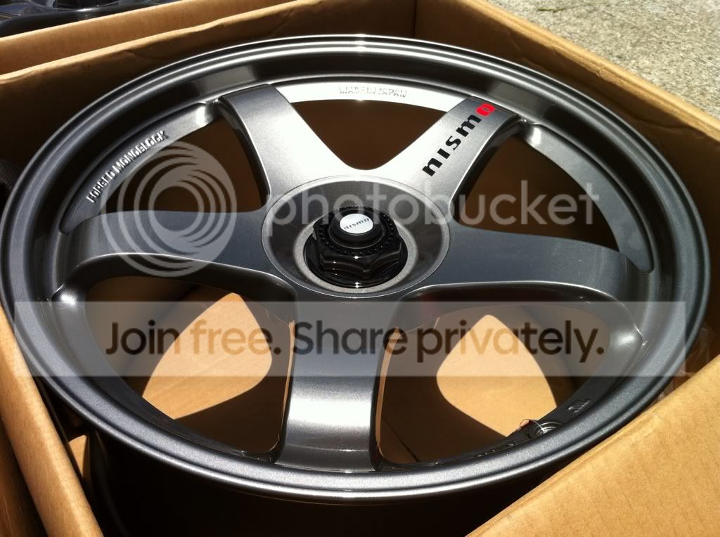 Brand New Nismo Lmgt4 18X9.5" +12 Limited Ii Edition Gt500 Gun Metal ...
