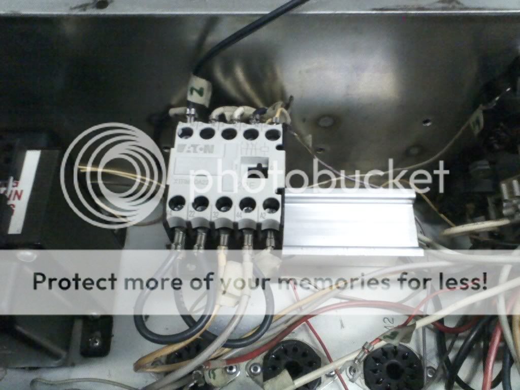 Contactor Din Rail for 82-70 Chassis - Bowl-Tech