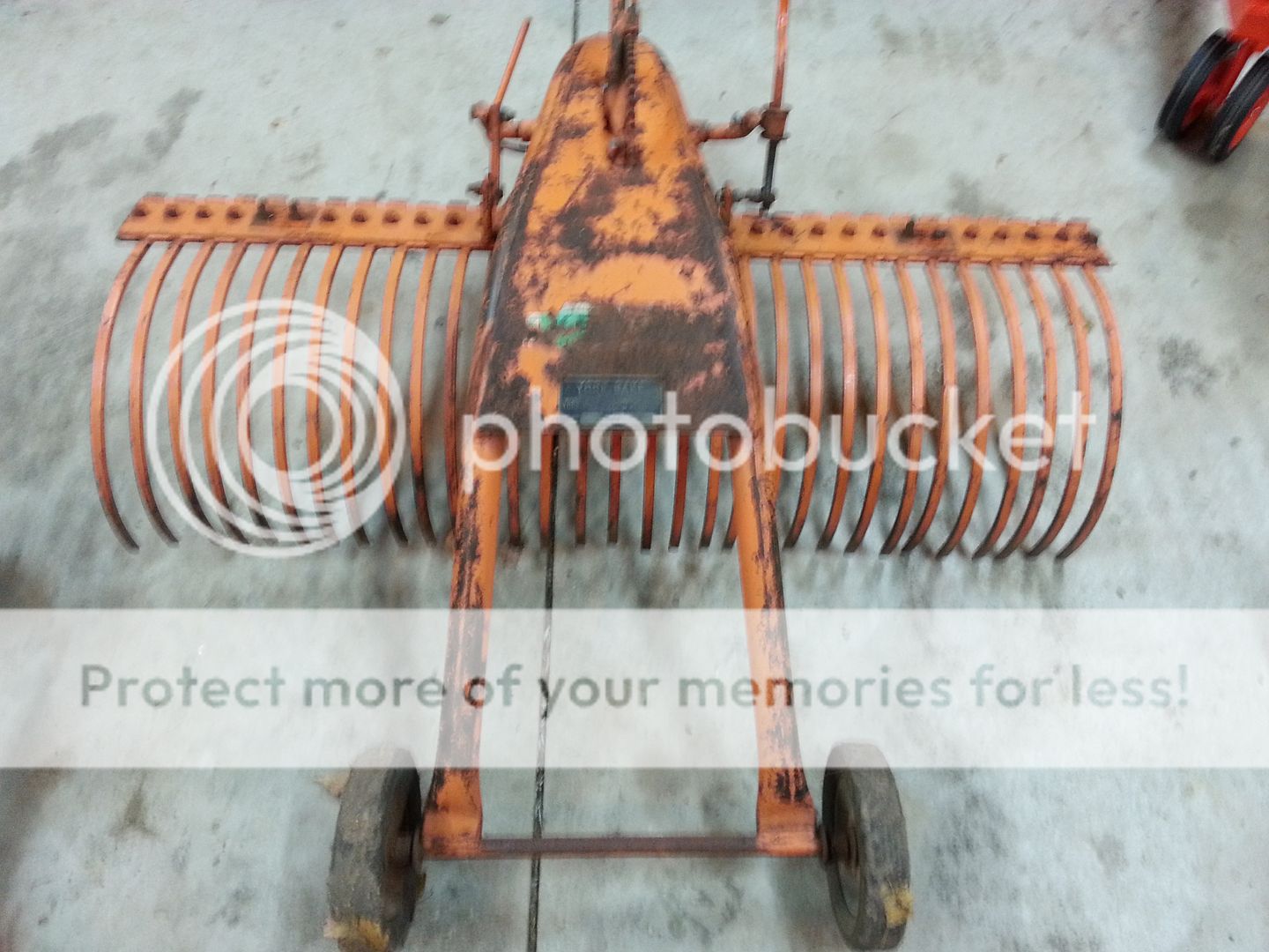 York Rake - York Modern Model Rm | Garden Tractor Forums