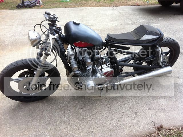 Toon hier je suzuki gs 750,van chopper tot cafe' racer!!| Pagina 6 ...